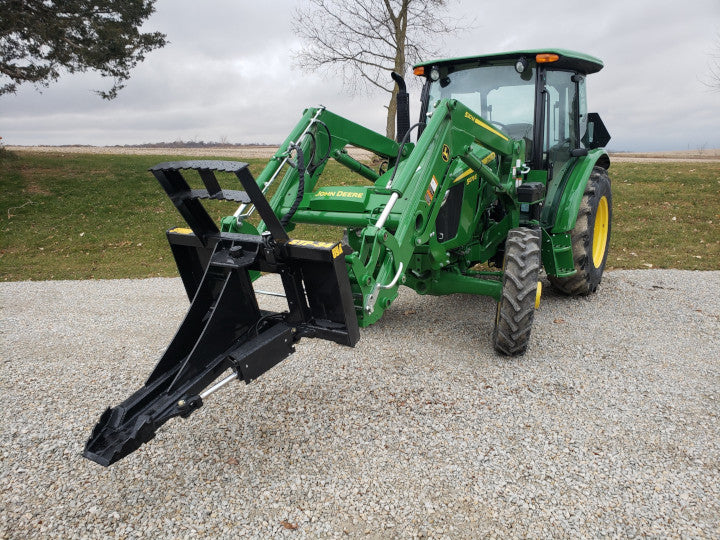 Heavy-Duty Skid Steer Tree Puller | Stinger Attachments — Bison Supply