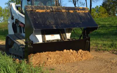 Loflin Skid Steer 4 in 1 Bucket | Heavy-Duty Attachments — Bison Supply