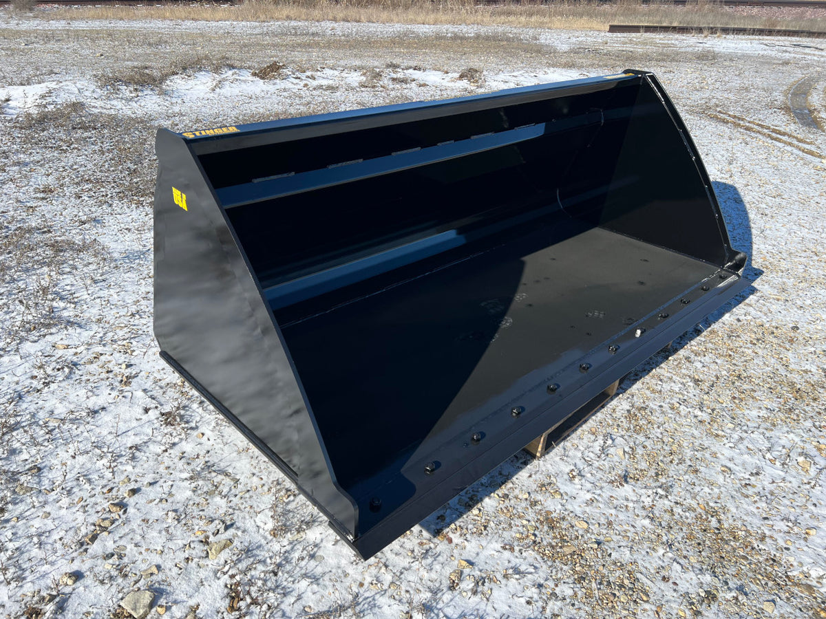 High Capacity Skid Steer Bucket | Heavy-Duty Silage Bucket — Bison Supply
